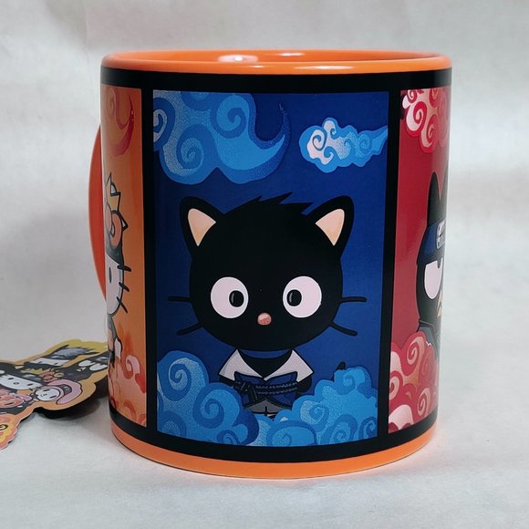 Bioworld | Dining | Sanrio Hello Kitty X Naruto Mug Orange Anime 2 Oz ...